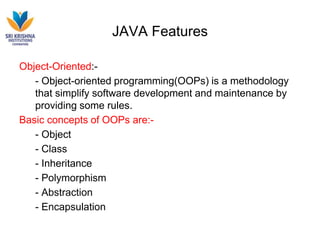 JAVA-History-buzzwords-JVM_architecture.pptx | Programming Languages | Computing