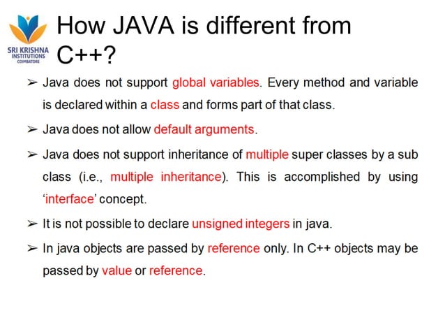 JAVA-History-buzzwords-JVM_architecture.pptx | Programming Languages | Computing