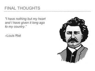 Louis Riel: Indigenous Peoples of Canada | PPTX