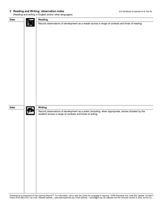 Lr %20reporting%20form%20-%20 elementary-eng%20(1) | PDF