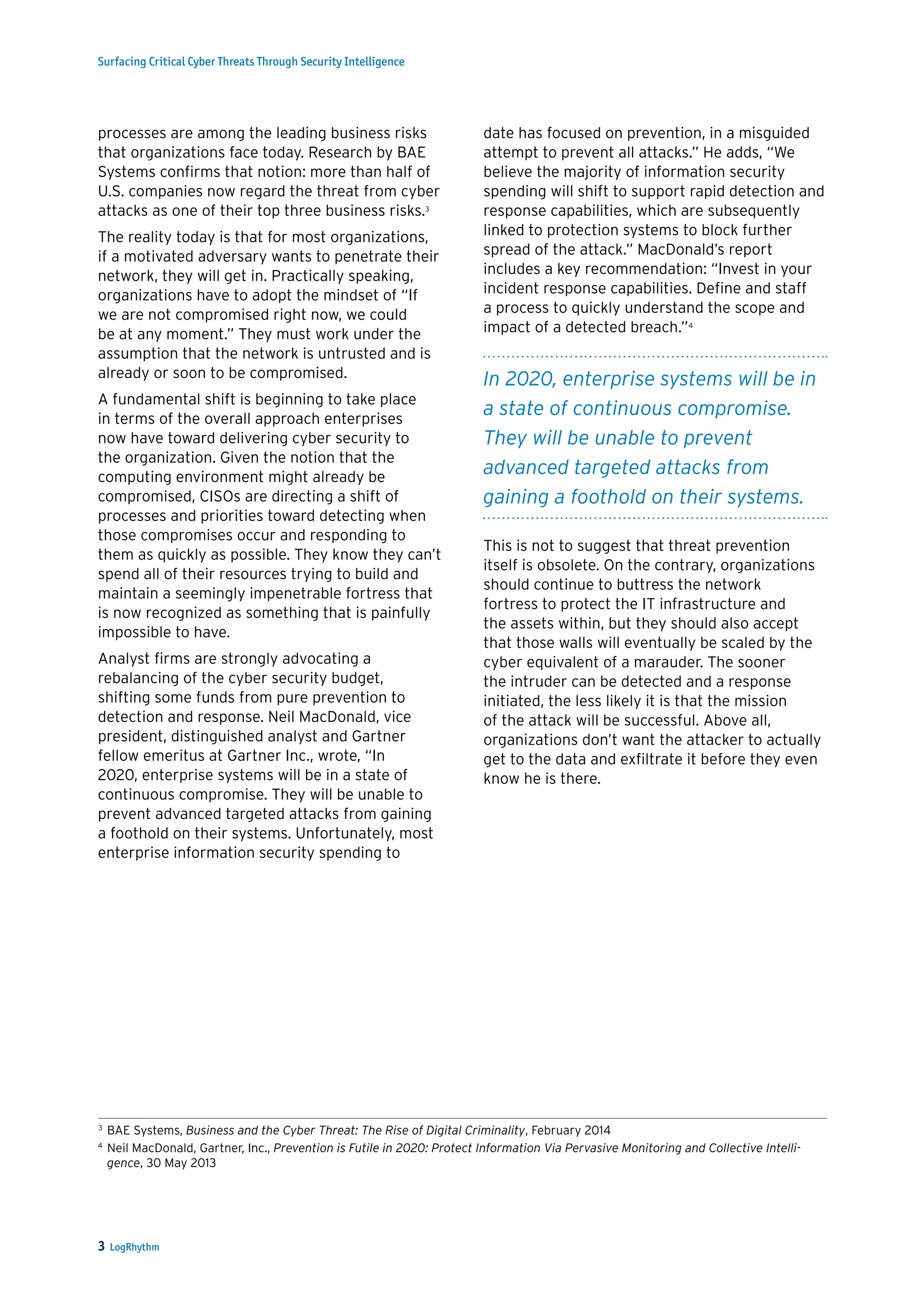 Security - intelligence - maturity-model-ciso-whitepaper | PDF