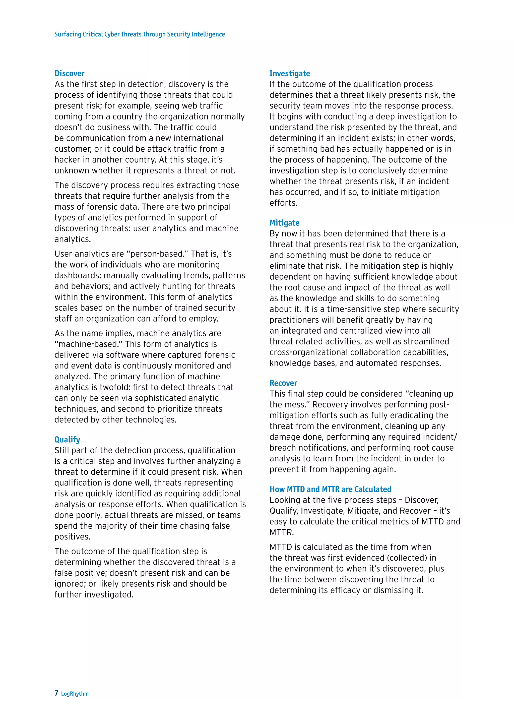 Security - intelligence - maturity-model-ciso-whitepaper | PDF