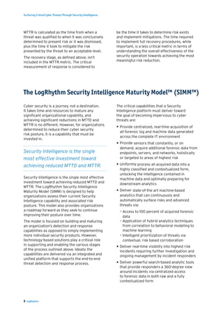 Security - intelligence - maturity-model-ciso-whitepaper | PDF