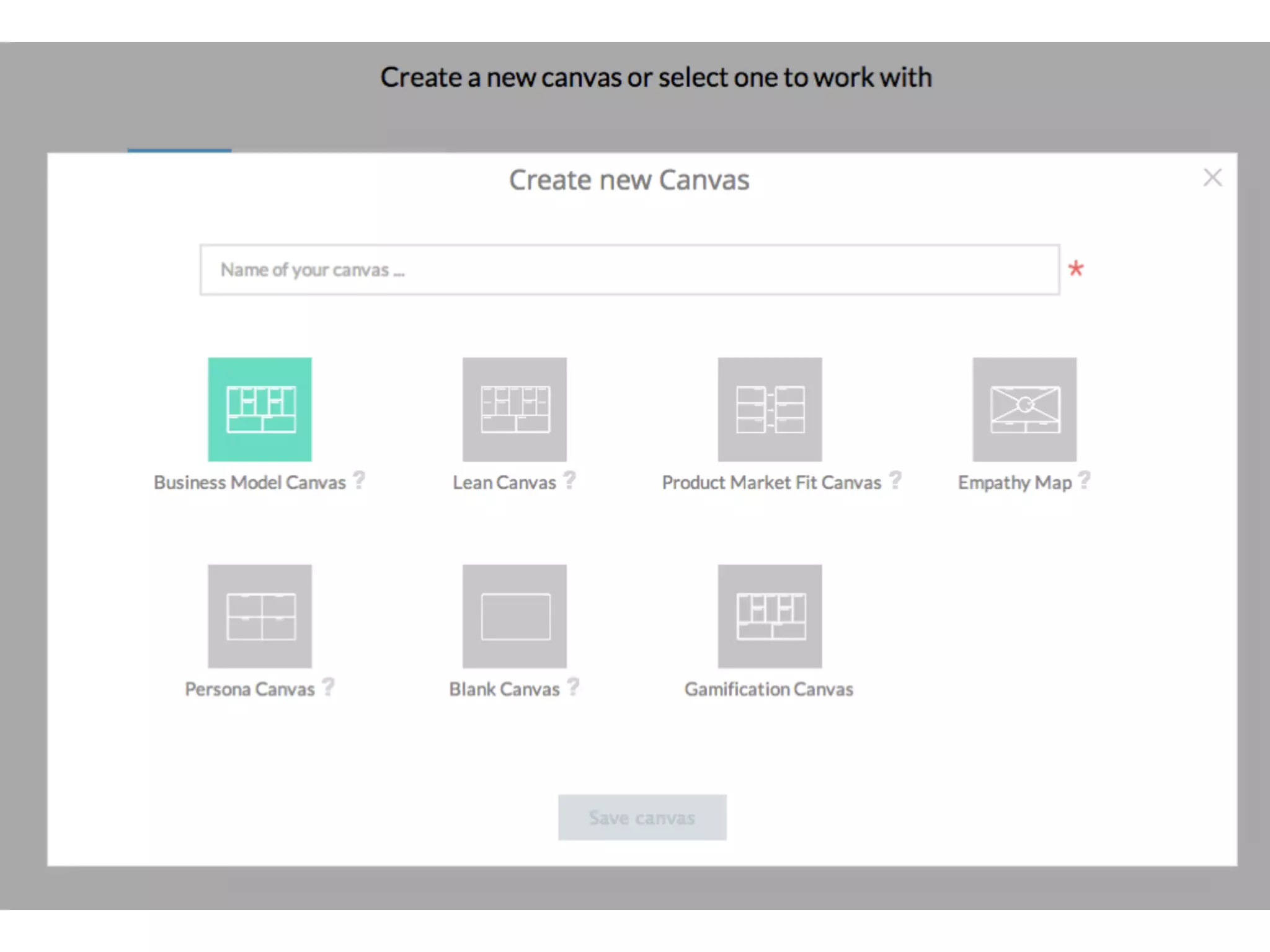 Overview of business model canvas tools | PDF