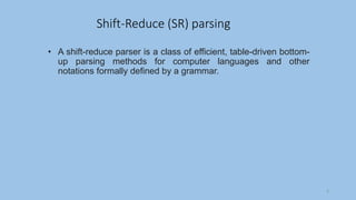 LR(1) and SLR(1) parsing | PPTX