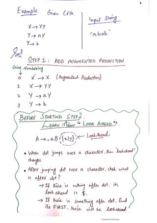 LR(1) CLR(1) Parser with Example | PDF | Programming Languages | Computing