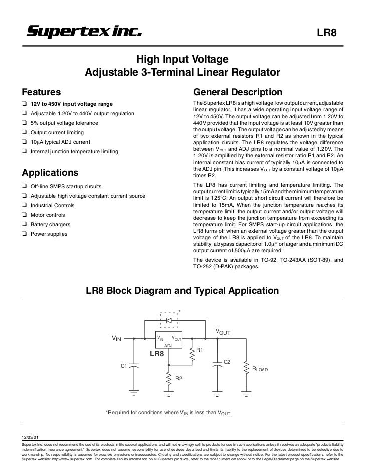 Datasheet of LR8