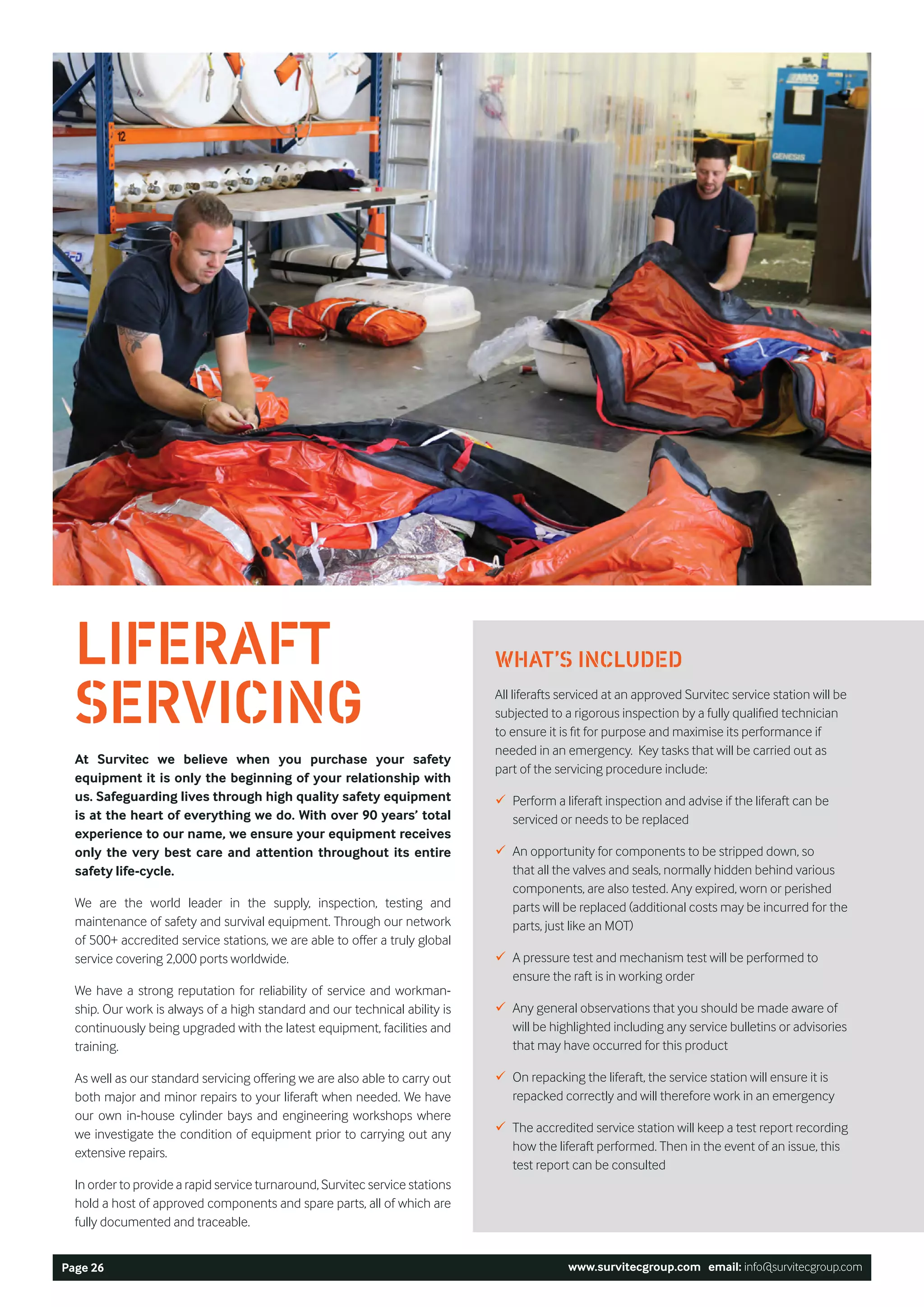 Survitec Liferaft Brochure | PDF