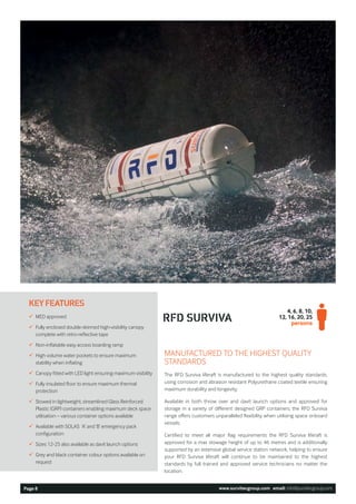 Survitec Liferaft Brochure | PDF