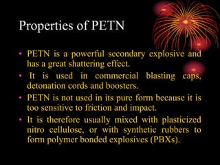 Explosives | PPTX