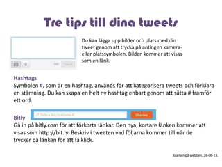 Lär dig grunderna i Twitter | PPTX