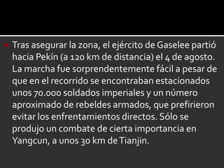 La revolución de los Bóxer | PPTX