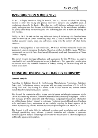 LEGAL OBLIGATIONS & REQUIREMENTS FOR ESTABLISHING A Bakery ...