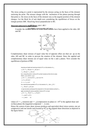 strength of materials notes and syllabus | PDF
