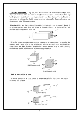 strength of materials notes and syllabus | PDF