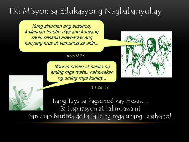 The Lasallian Reflection Framework - Tagalog (Galgo2014) | PPT