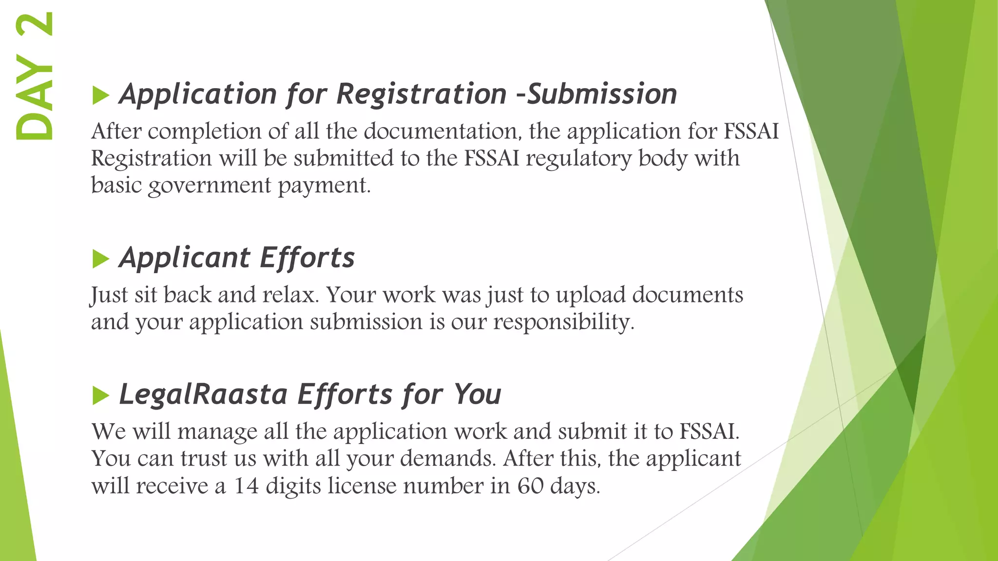 Lr fssai registration | PPTX