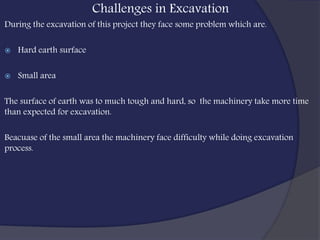 excavation ppt by nadir khattak | PPTX
