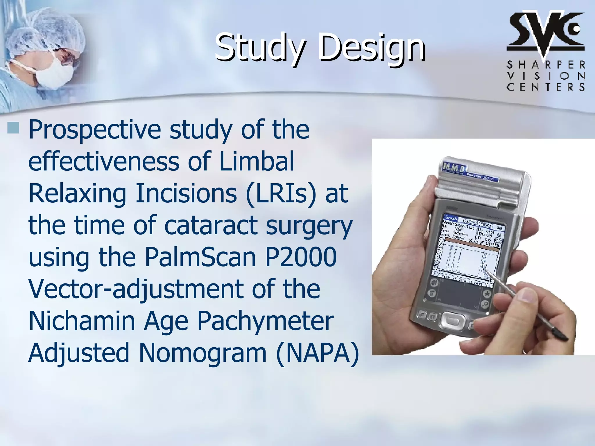 Vector-Adjusted NAPA Limbal Relaxing Incisions at the Time of Cataract ...