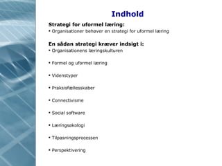 Læring og vidensdeling i wikibaserede praksisfællesskaber | PPT