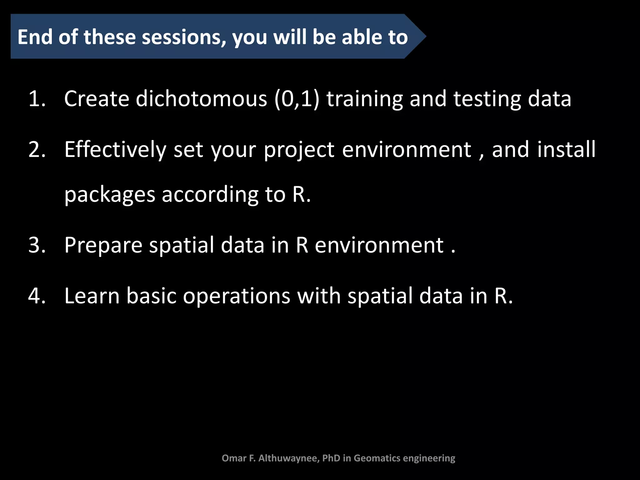 How To Use Logistic Regression In Gis Using Arcgis And R Statistics Ppt