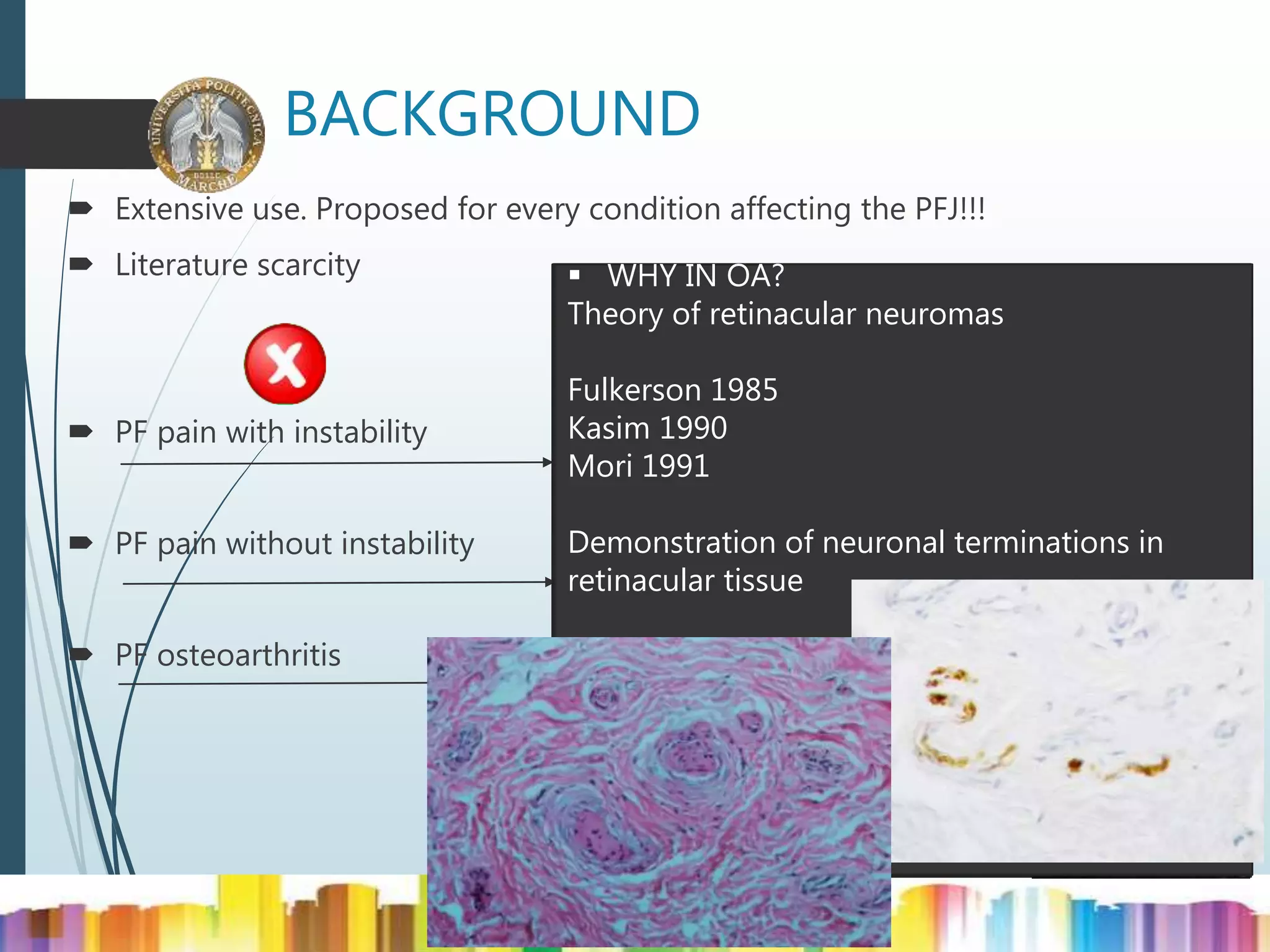 Lateral release for anterior knee pain | PPTX
