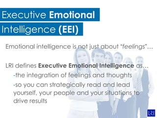 The Leadership Athlete: Leveraging Emotional Intelligence to Win in ...