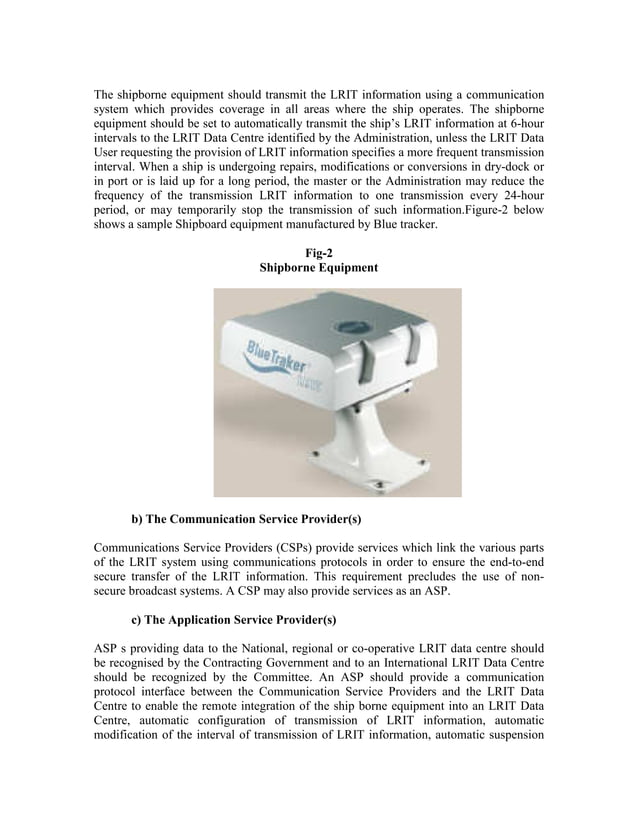 LRIT(Long Range Identification and Tracking)- shipstechnic edition no ...
