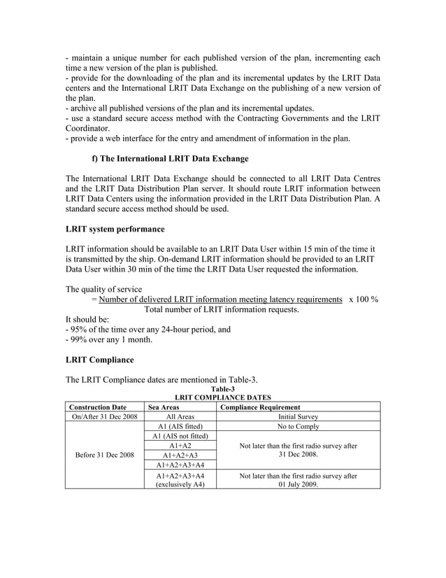 LRIT(Long Range Identification and Tracking)- shipstechnic edition no ...