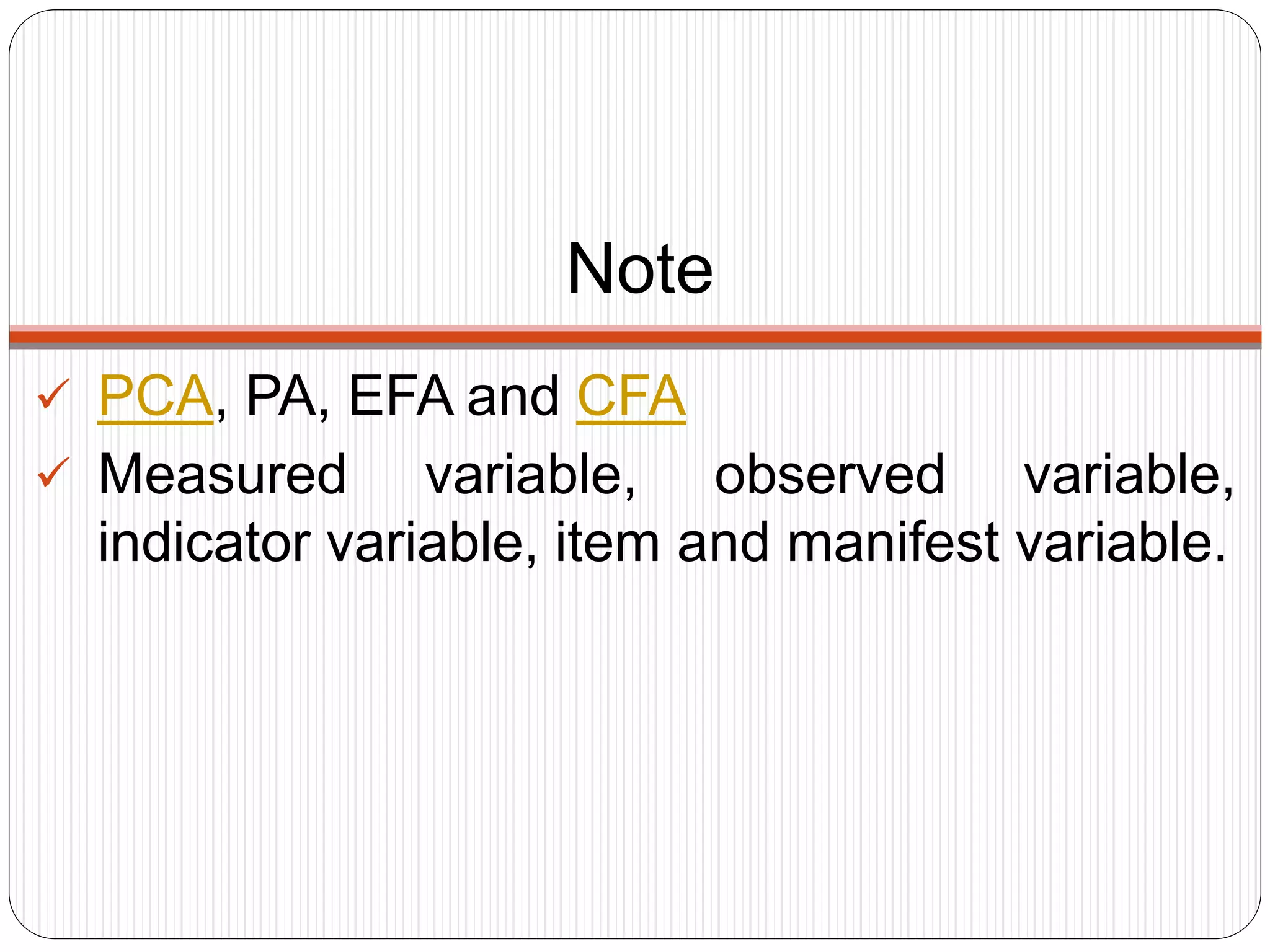 Introduction to principal component analysis (pca) | PPTX