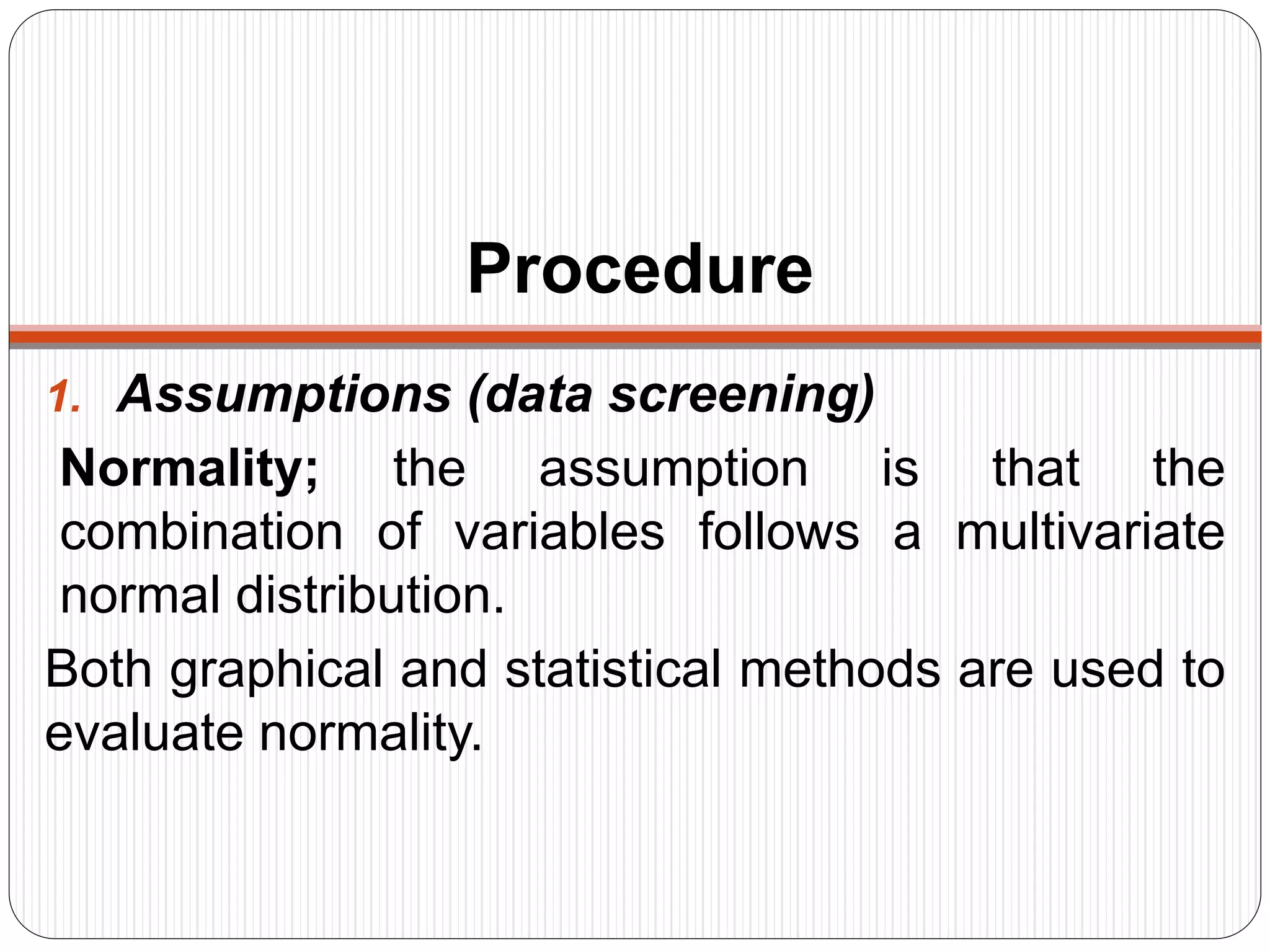 Introduction to principal component analysis (pca) | PPTX