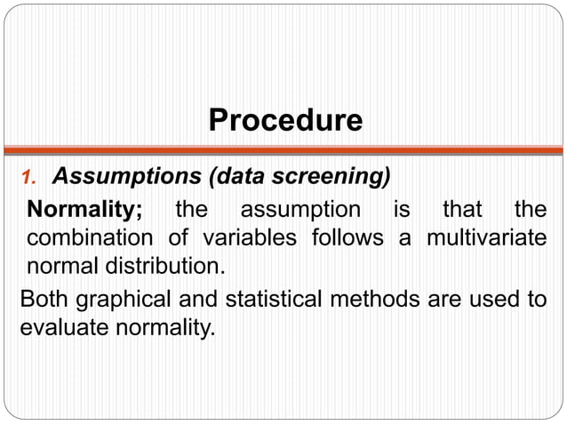 Introduction to principal component analysis (pca) | PPTX