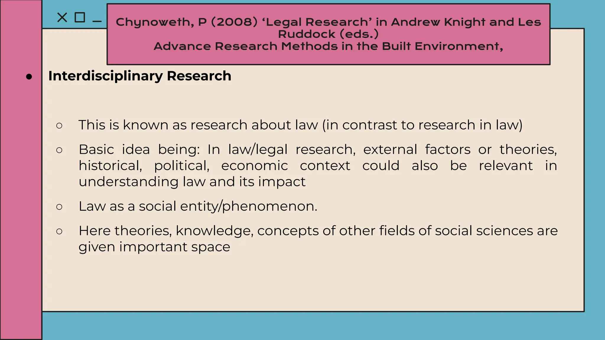 legal research methodology slide by tushar | PPT