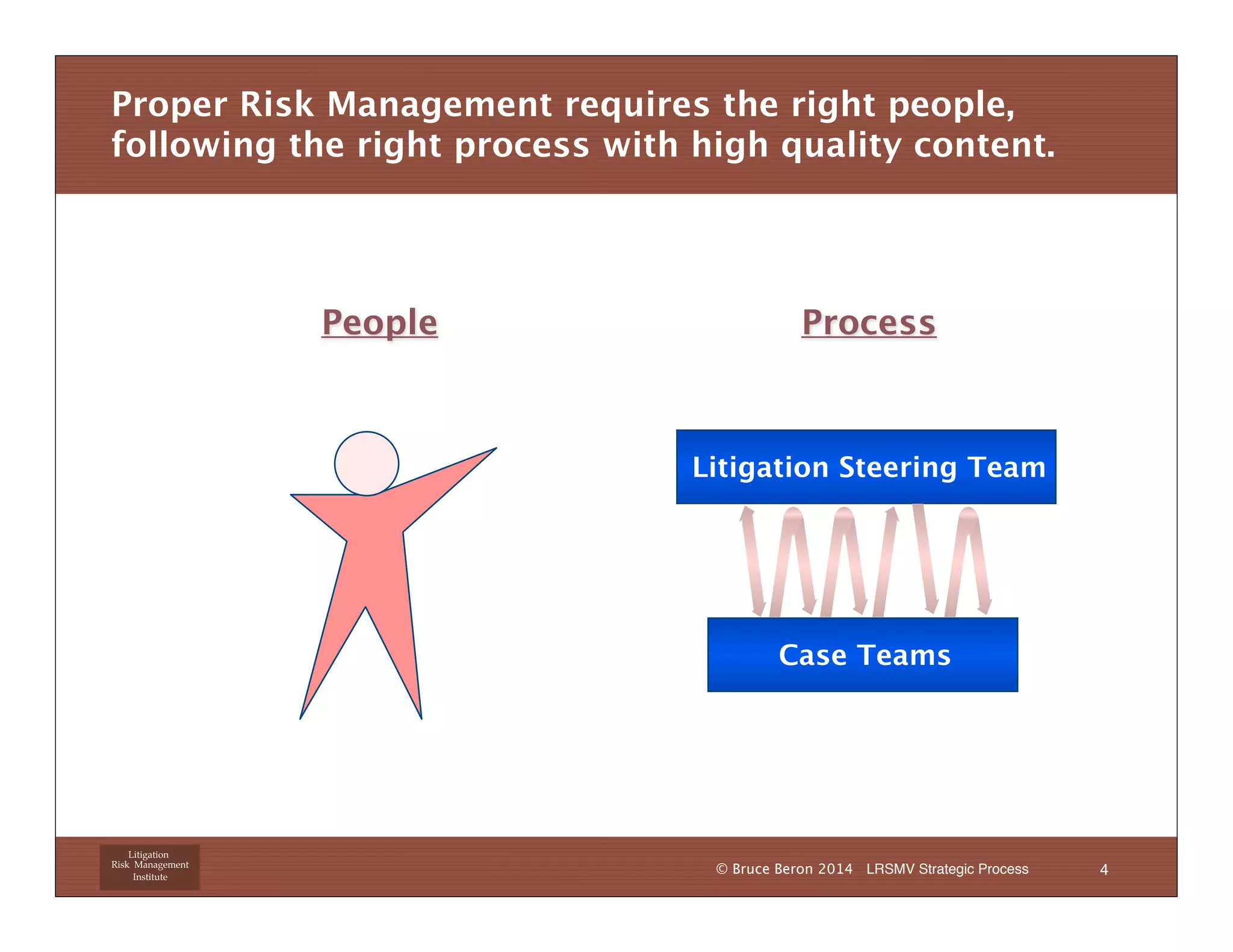 The Litigation Risk Management Approach to Strategic Litigation and ...