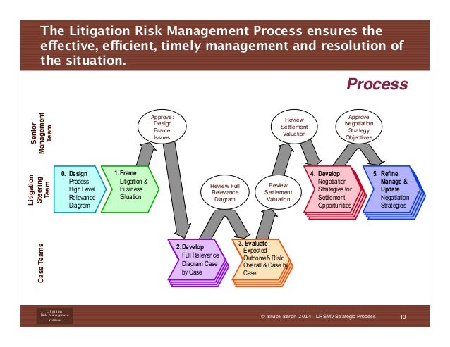 The Litigation Risk Management Approach to Strategic Litigation and S…