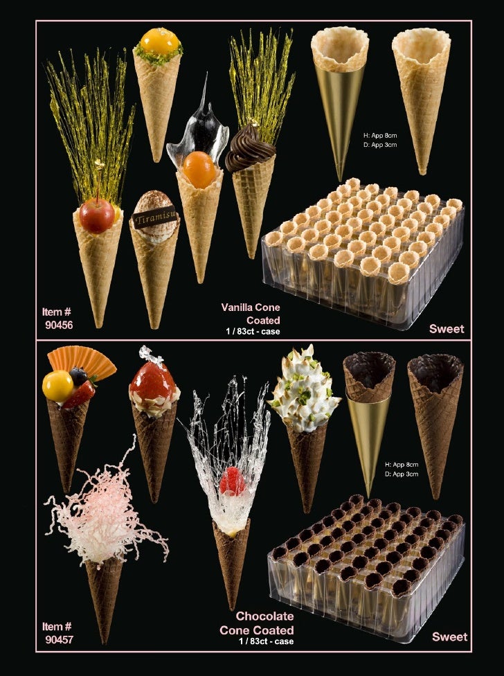 La Rose Noir Elegant Cones & Stands