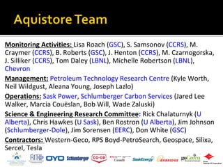 Pre-Injection Assessment of Time-Lapse Seismic Repeatability at the ...