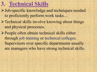 Level, Role, and Skill manager | PPTX