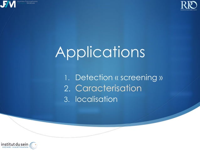 Luc Rotenberg : Digital Breast Tomosynthesis | PPT