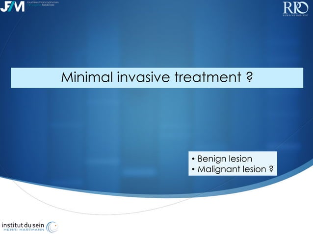 Luc Rotenberg : US guided vacuum breast biopsy and minimal Invasive ...