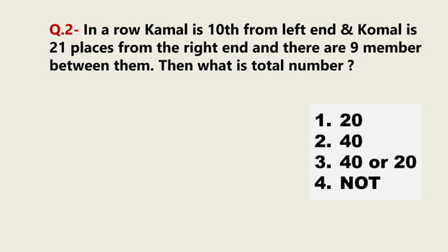 Logical reasoning pdf and question to solve | PDF