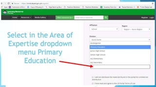 LEARNING PORTAL RESOURCES ACCESSING AND UTILIZATION | PPTX