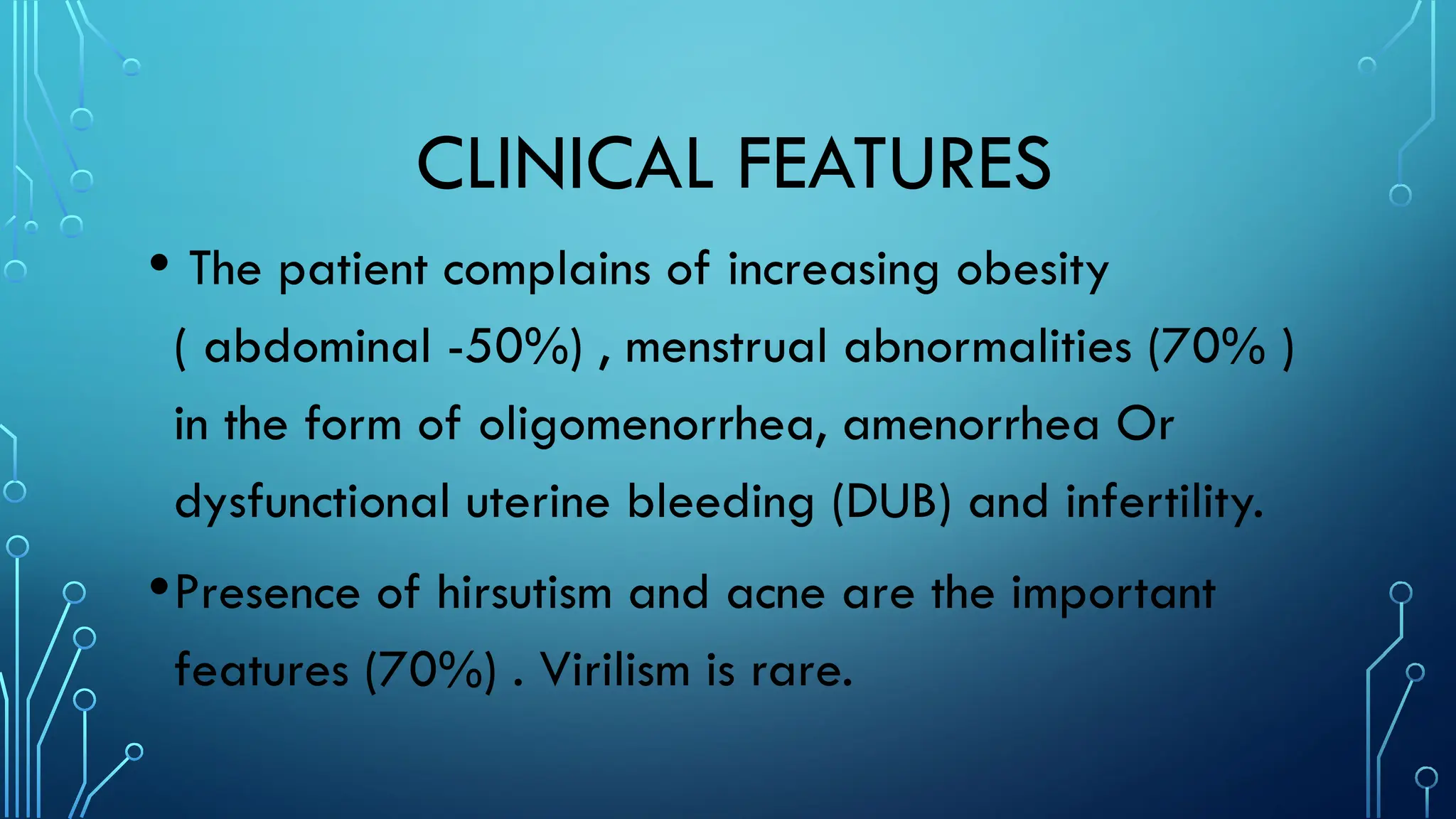 PCOS POLYCYSTIC OVARIAN SYNDROME- ETIOLOGY, PATHOLOGY, HISTOLOGY ...