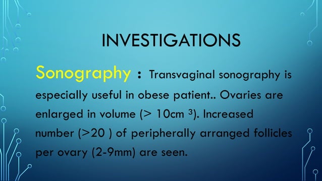 PCOS POLYCYSTIC OVARIAN SYNDROME- ETIOLOGY, PATHOLOGY, HISTOLOGY ...