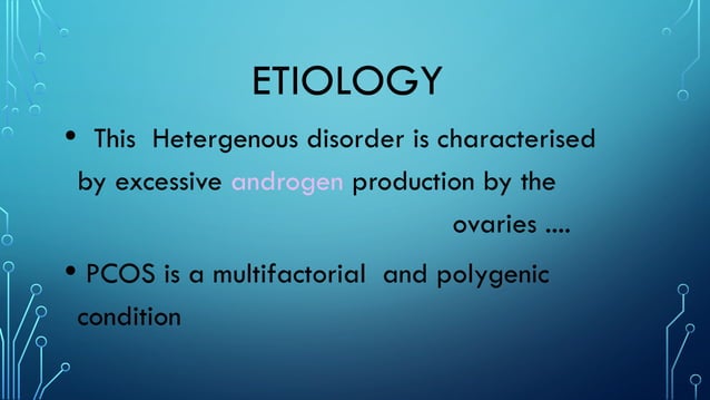 PCOS POLYCYSTIC OVARIAN SYNDROME- ETIOLOGY, PATHOLOGY, HISTOLOGY ...