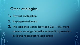 PCOS POLYCYSTIC OVARIAN SYNDROME- ETIOLOGY, PATHOLOGY, HISTOLOGY ...