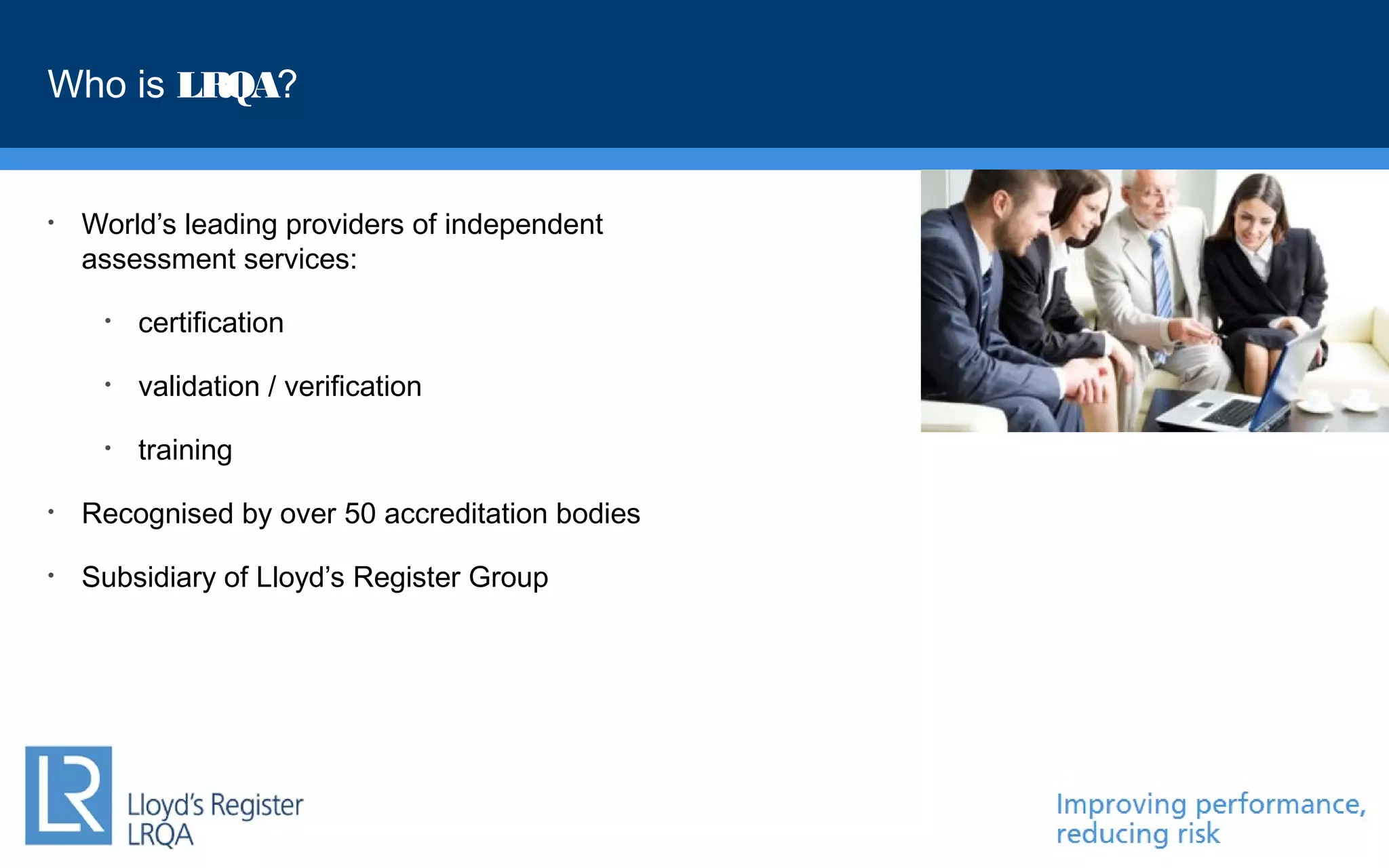 LRQA_presentation | PPT