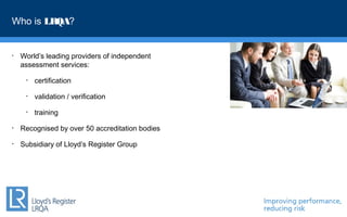 LRQA_presentation | PPT