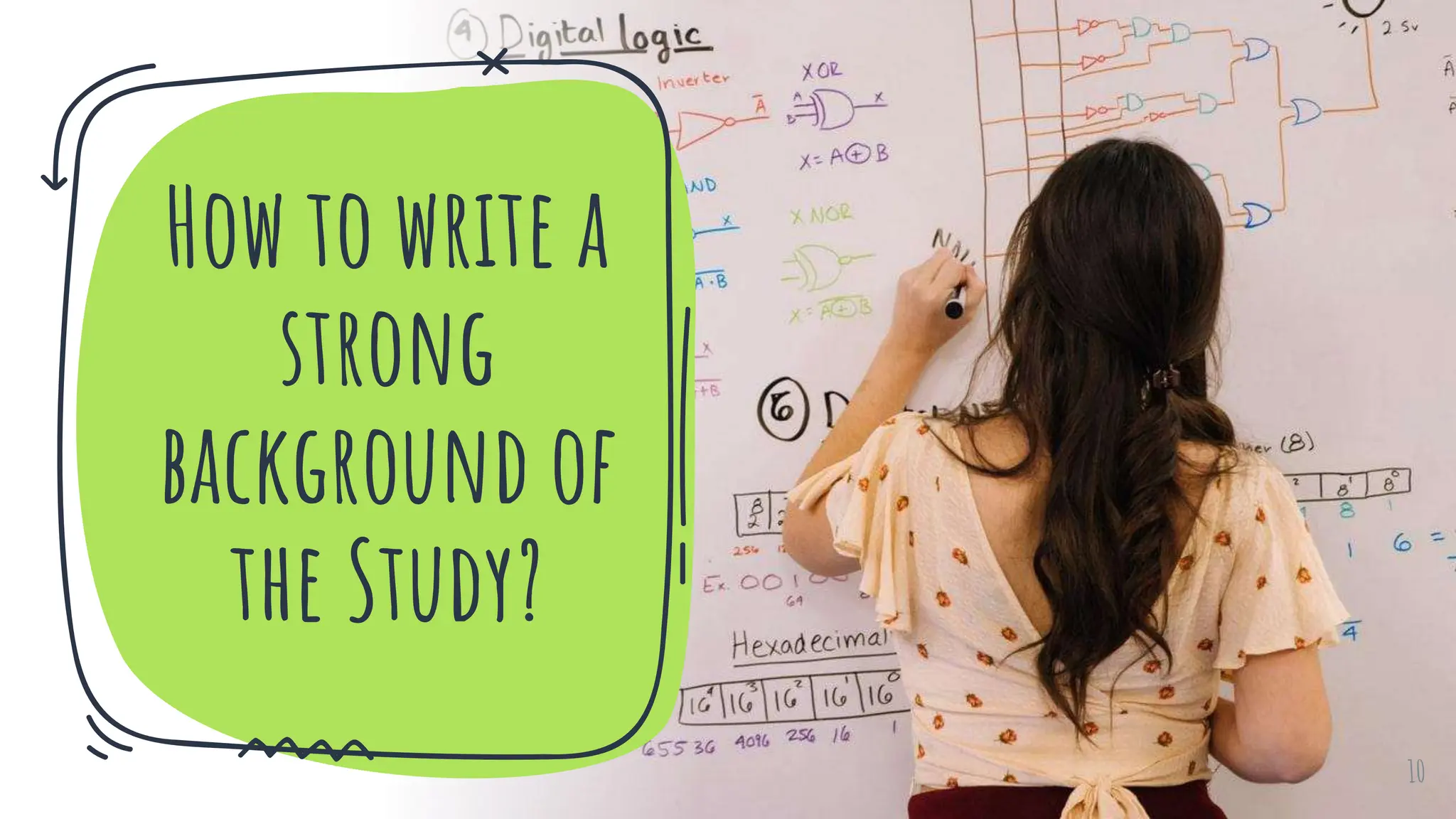 Establishing your background of study: The Basics | PPTX