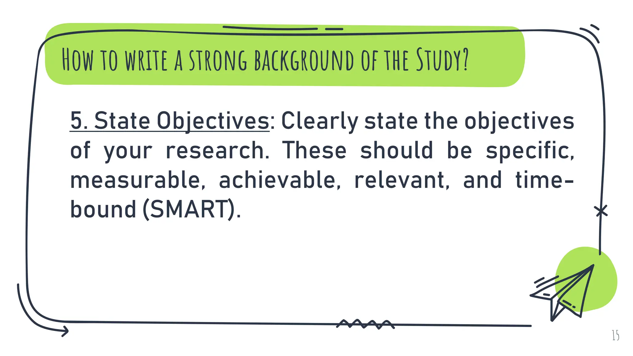 Establishing your background of study: The Basics | PPTX
